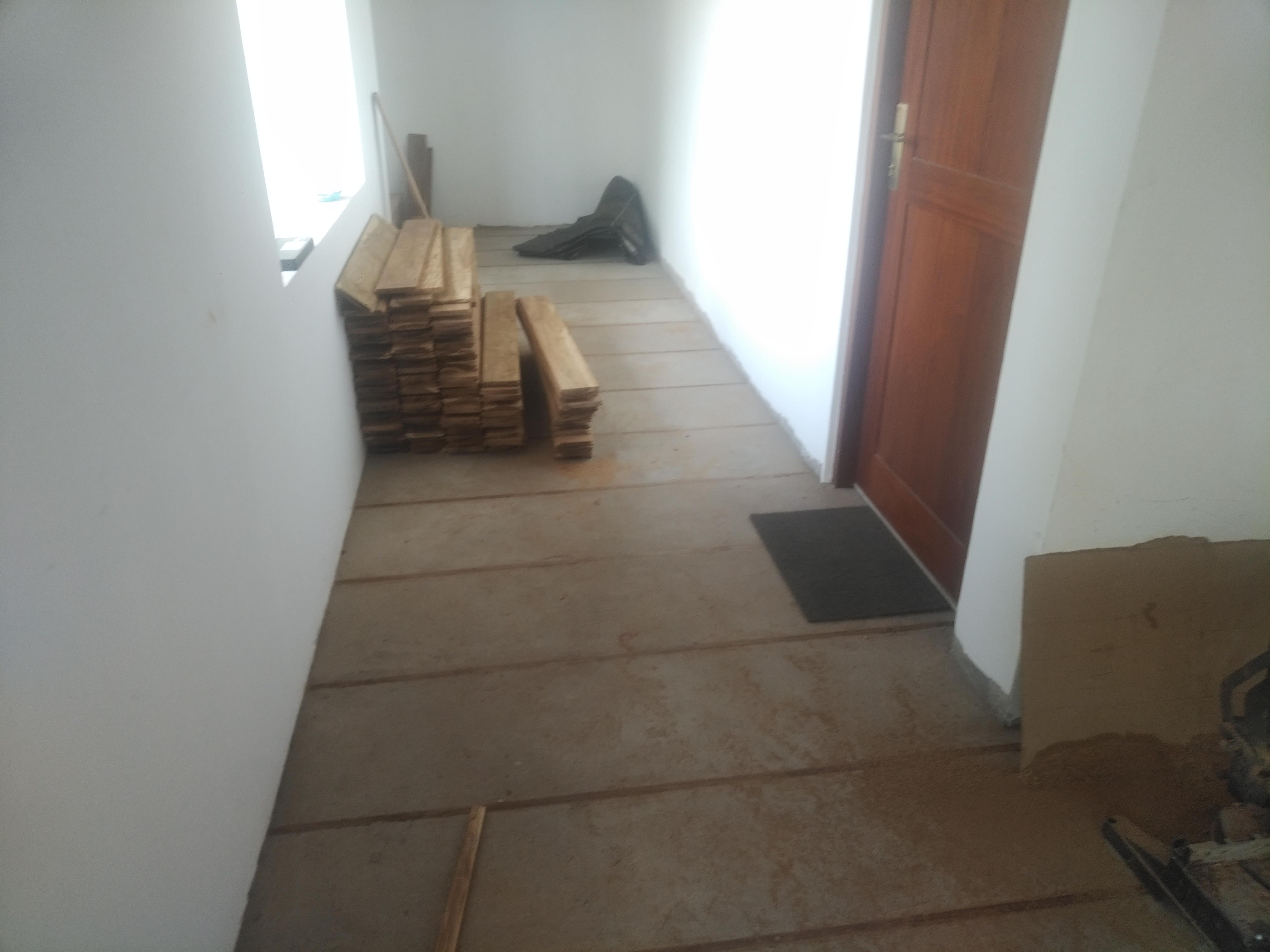 Installation of Teak wooden Flooring - Work.lk
